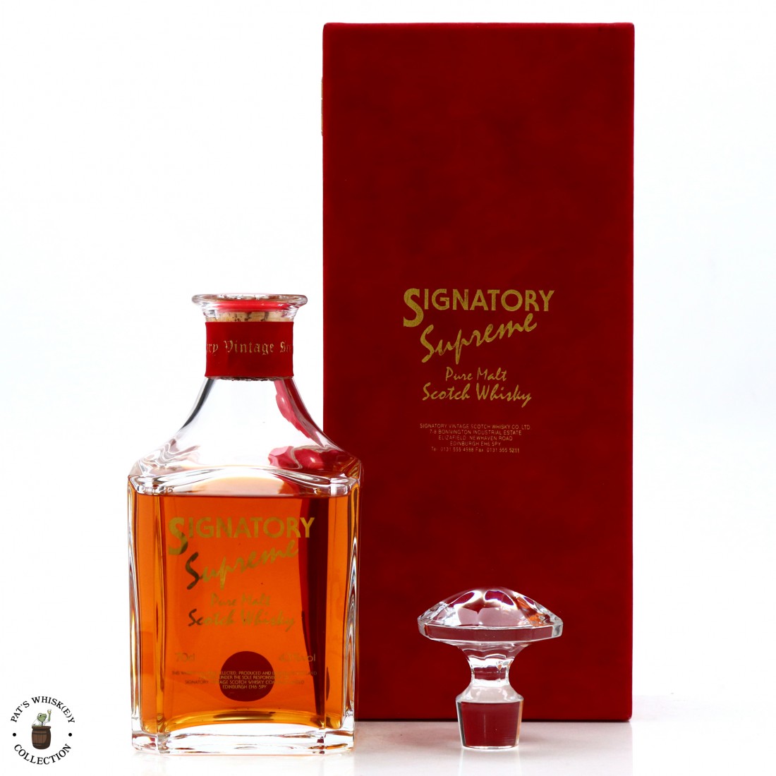 Signatory Supreme Decanter / 104 Malts | Whisky Auctioneer