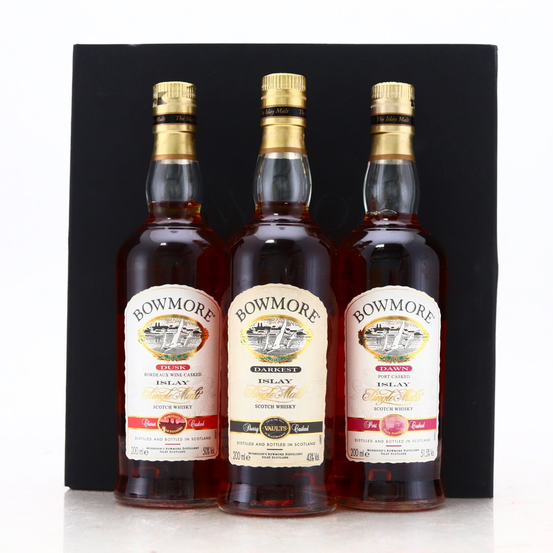 Bowmore Cask Collection 3 x 20cl / Dawn, Darkest, Dusk | Whisky Auctioneer
