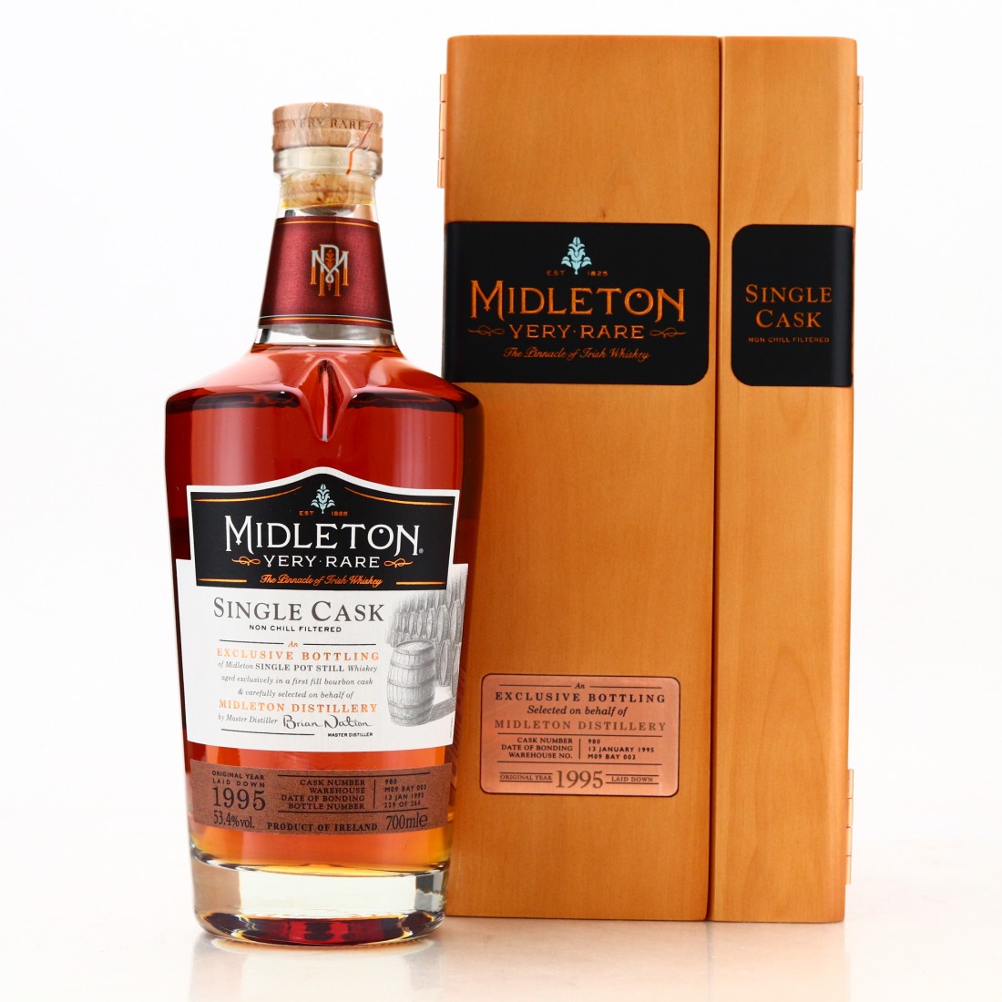 Midleton 1995 Single Cask / First Fill Bourbon Barrel | Whisky Auctioneer