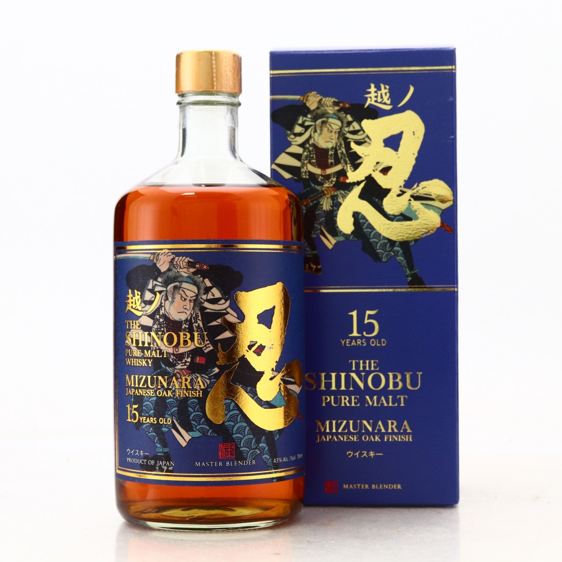 Shinobu 15 Year Old Pure Malt Mizunara Oak | Whisky Auctioneer