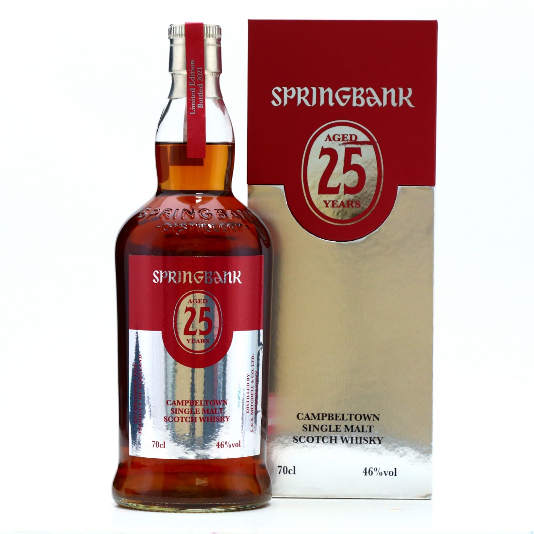 Springbank 25 Year Old 2021 Release | Whisky Auctioneer