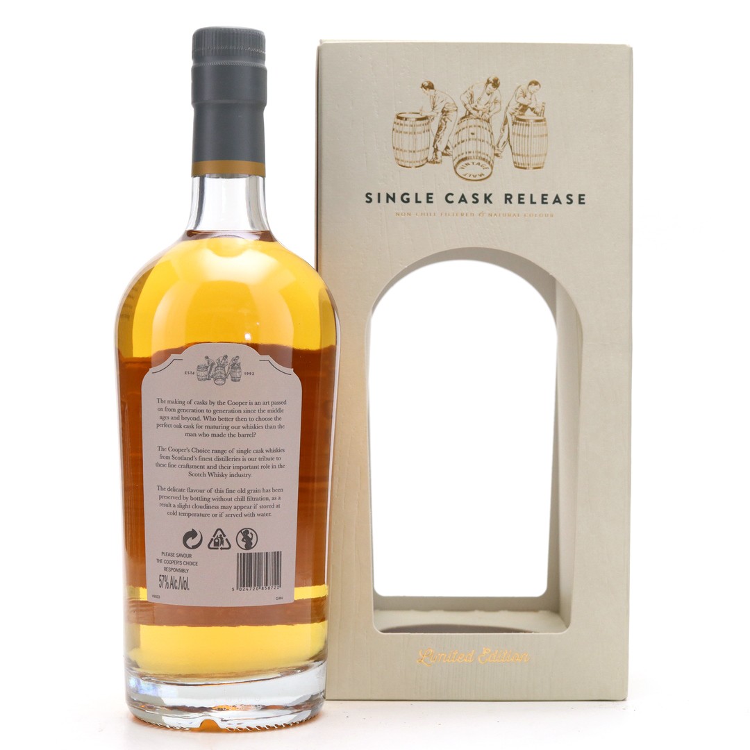 Girvan 1992 Cooper's Choice 26 Year Old | Whisky Auctioneer Girvan 1992 Cooper's Choice 26 Year Old | Whisky Auctioneer