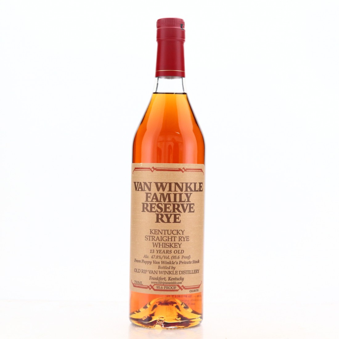 Van Winkle 13 Year Old Family Reserve Rye 2020 | Whisky Auctioneer