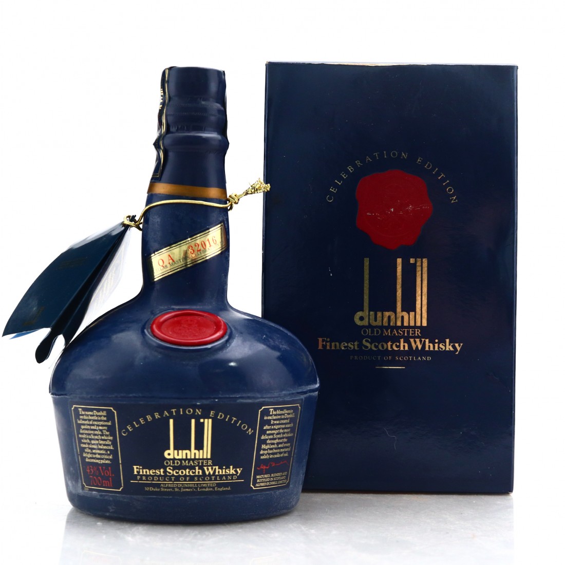 Dunhill Old Master Celebration Edition | Whisky Auctioneer