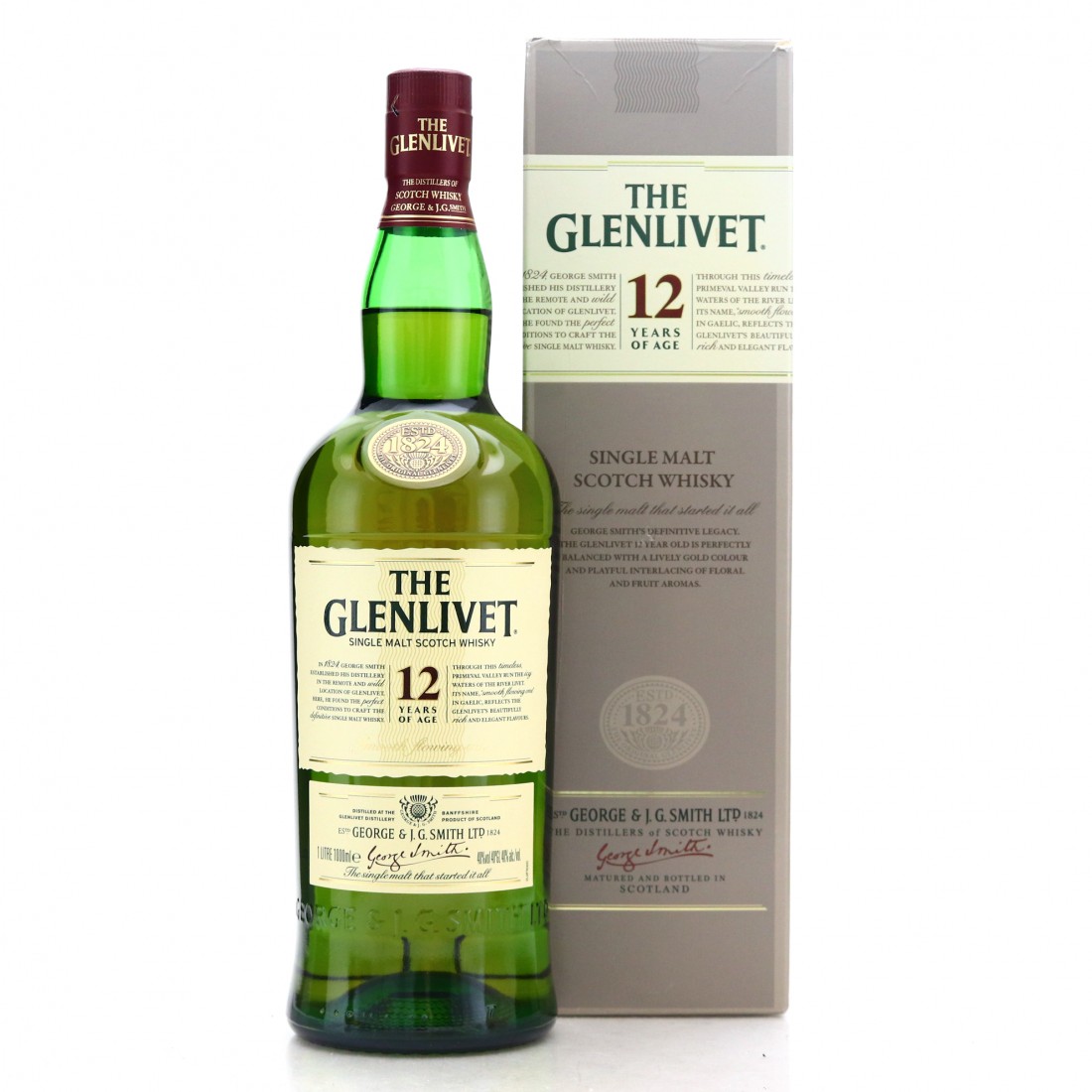 Glenlivet 12 Year Old 1 Litre | Whisky Auctioneer