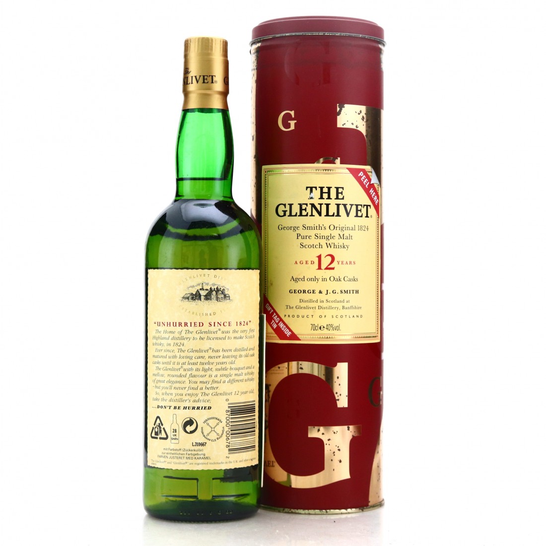 Glenlivet 12 Year Old 1990s | Whisky Auctioneer