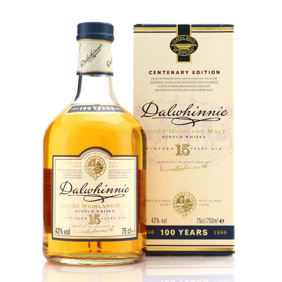 Dalwhinnie 15 Year Old Centenary Edition | Whisky Auctioneer