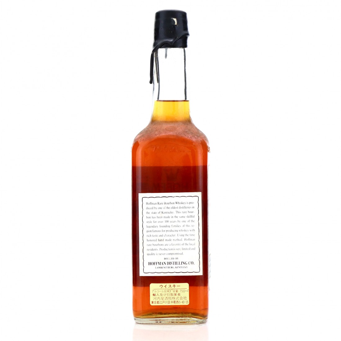 Hoffman Rare Selection Kentucky Straight Bourbon 1988 | Whisky Auctioneer
