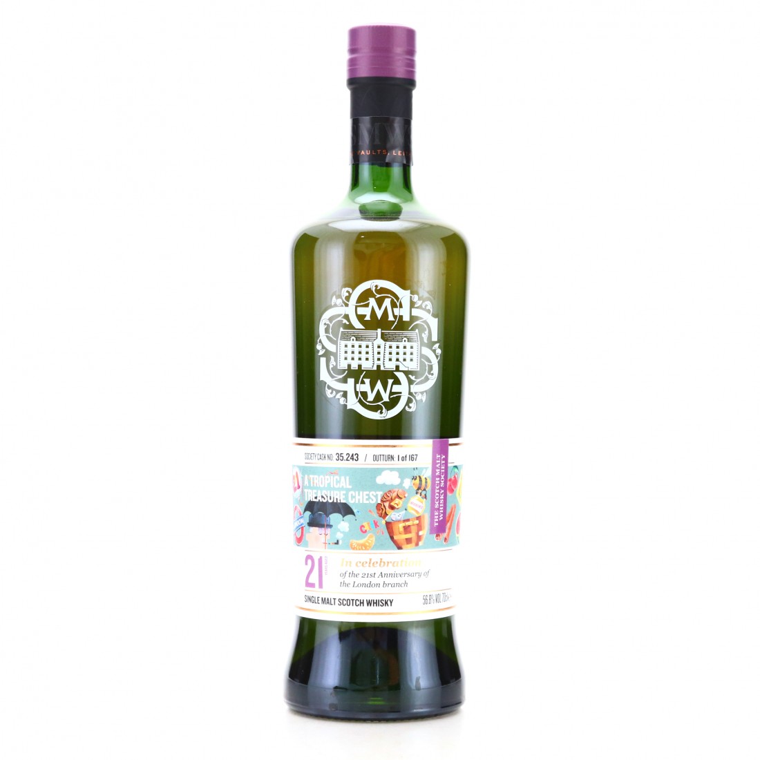 Glen Moray 21 Year Old SMWS 35.243 / 21st Anniversary of the London ...