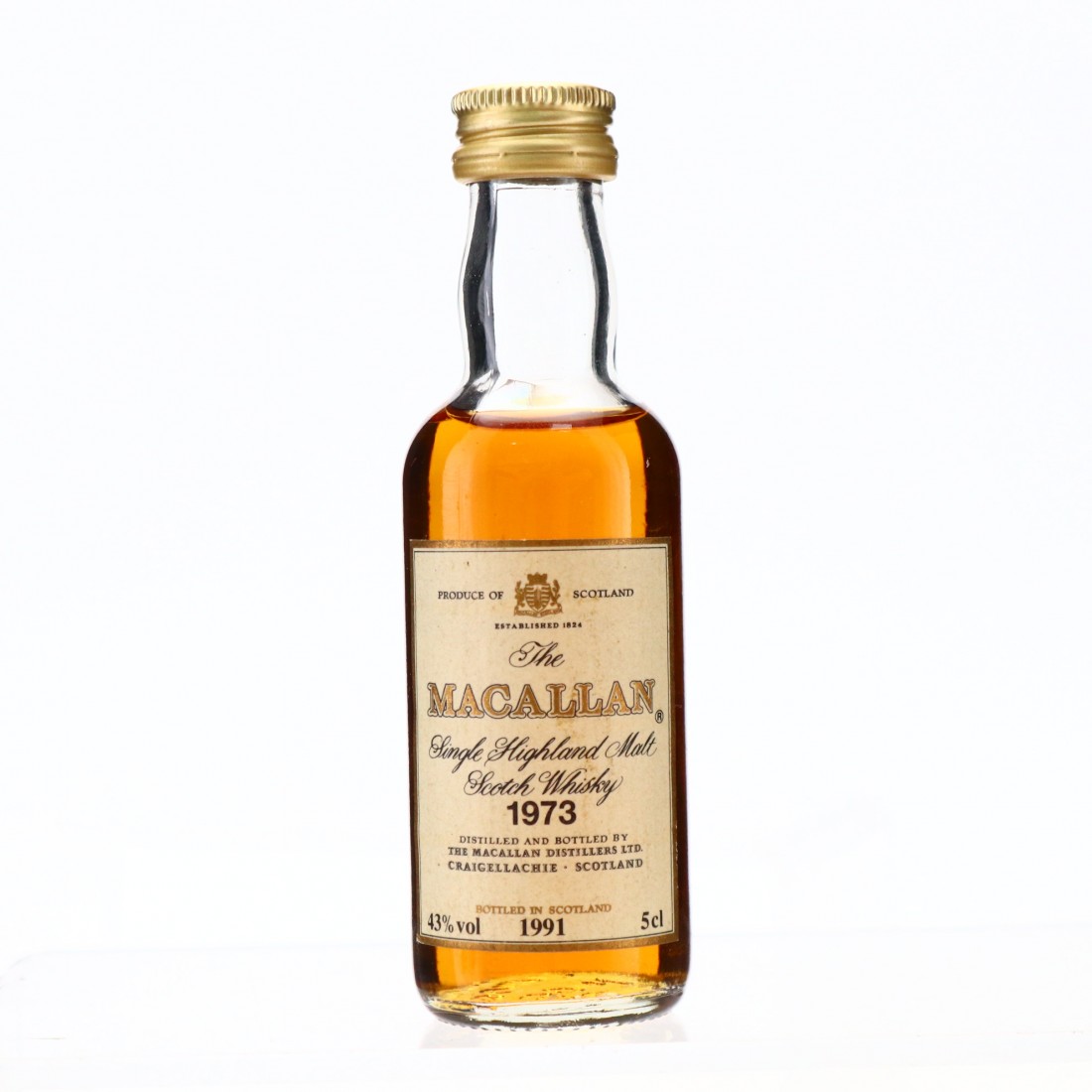 Macallan 1973 Miniature | Whisky Auctioneer