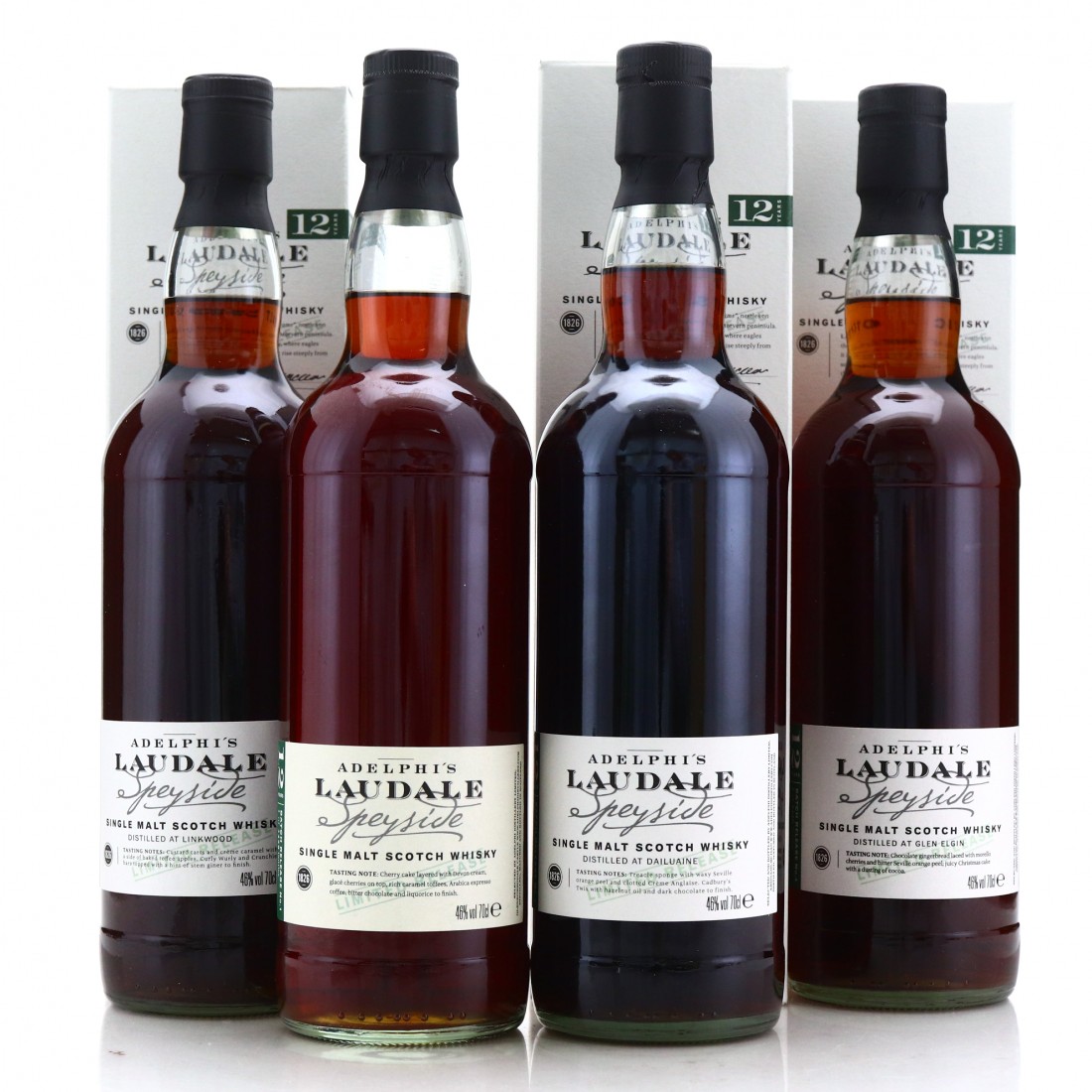 Adelphi Laudale Batch #1-4 4 x 70cl | Whisky Auctioneer