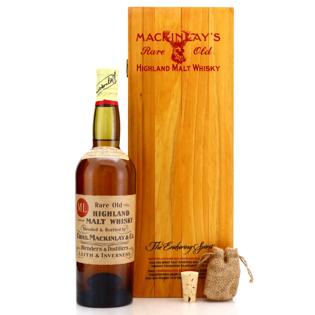 Mackinlay's Shackleton Replica 1st Edition | Whisky Auctioneer