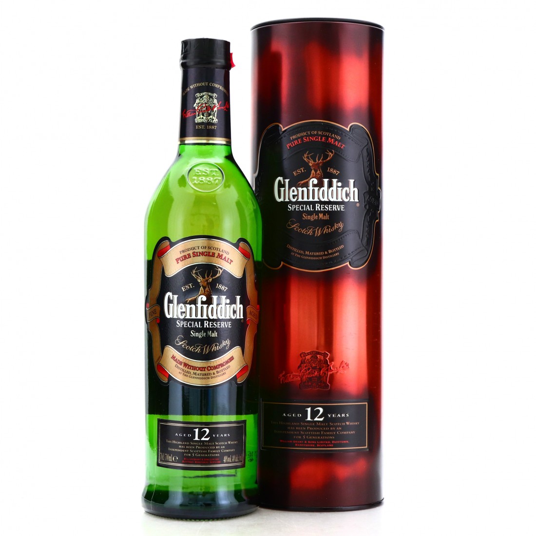 Glenfiddich 12 Year Old Special Reserve pre-2007 | Whisky Auctioneer