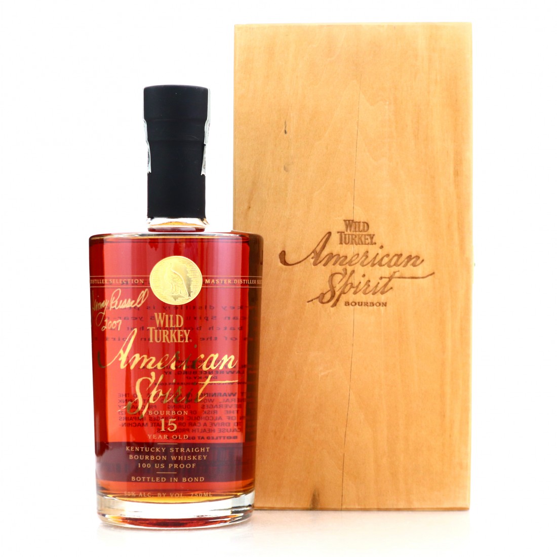 Wild Turkey American Spirit 15 Year Old Master Distiller Selection ...