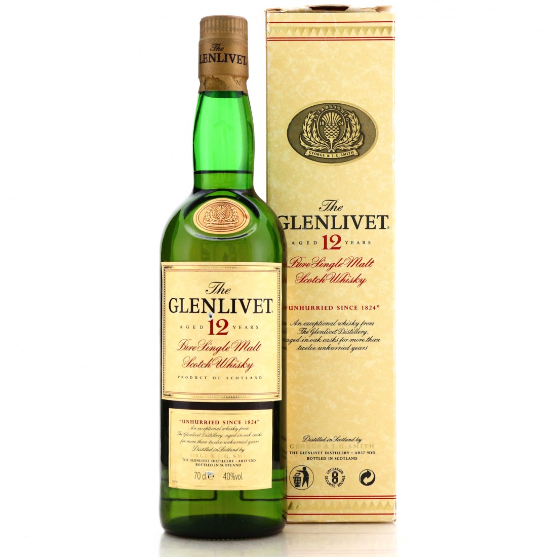 Glenlivet 12 Year Old 1990s | Whisky Auctioneer