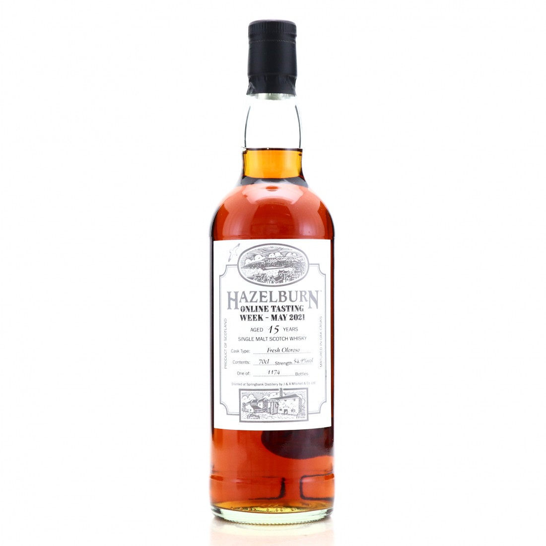 Hazelburn 15 Year Old Fresh Oloroso Cask / Online Tasting Week 2021 ...