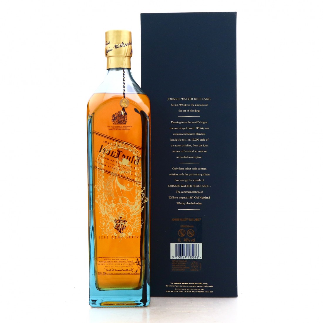 Johnnie Walker Blue Label Zodiac Series 1 Litre / Horse Edition ...