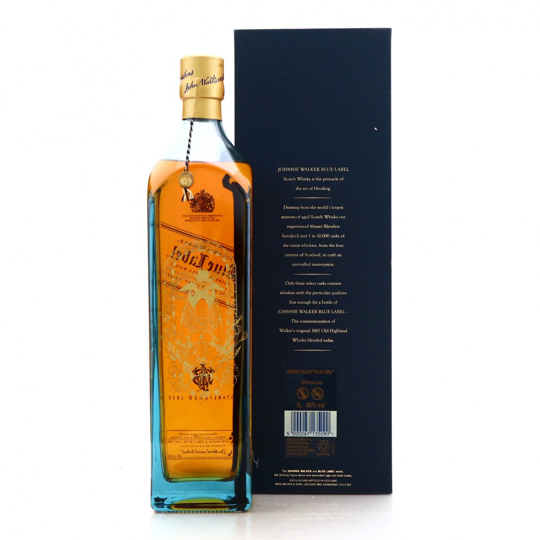 Johnnie Walker Blue Label Zodiac Series 1 Litre / Goat Edition | Whisky ...
