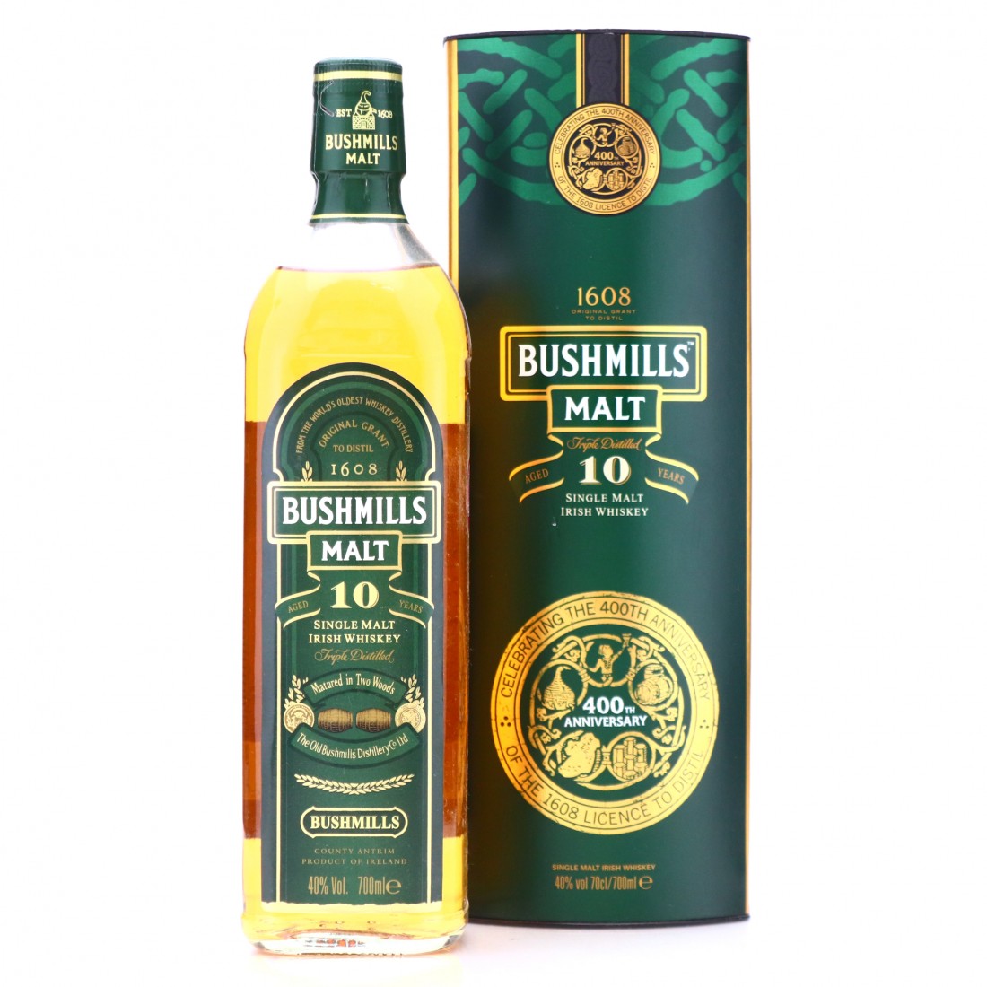 Bushmills 10 Year Old Single Malt/ 400th Anniversary | Whisky Auctioneer