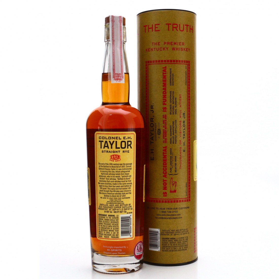 Colonel E.H. Taylor Straight Rye 2020 | Whisky Auctioneer