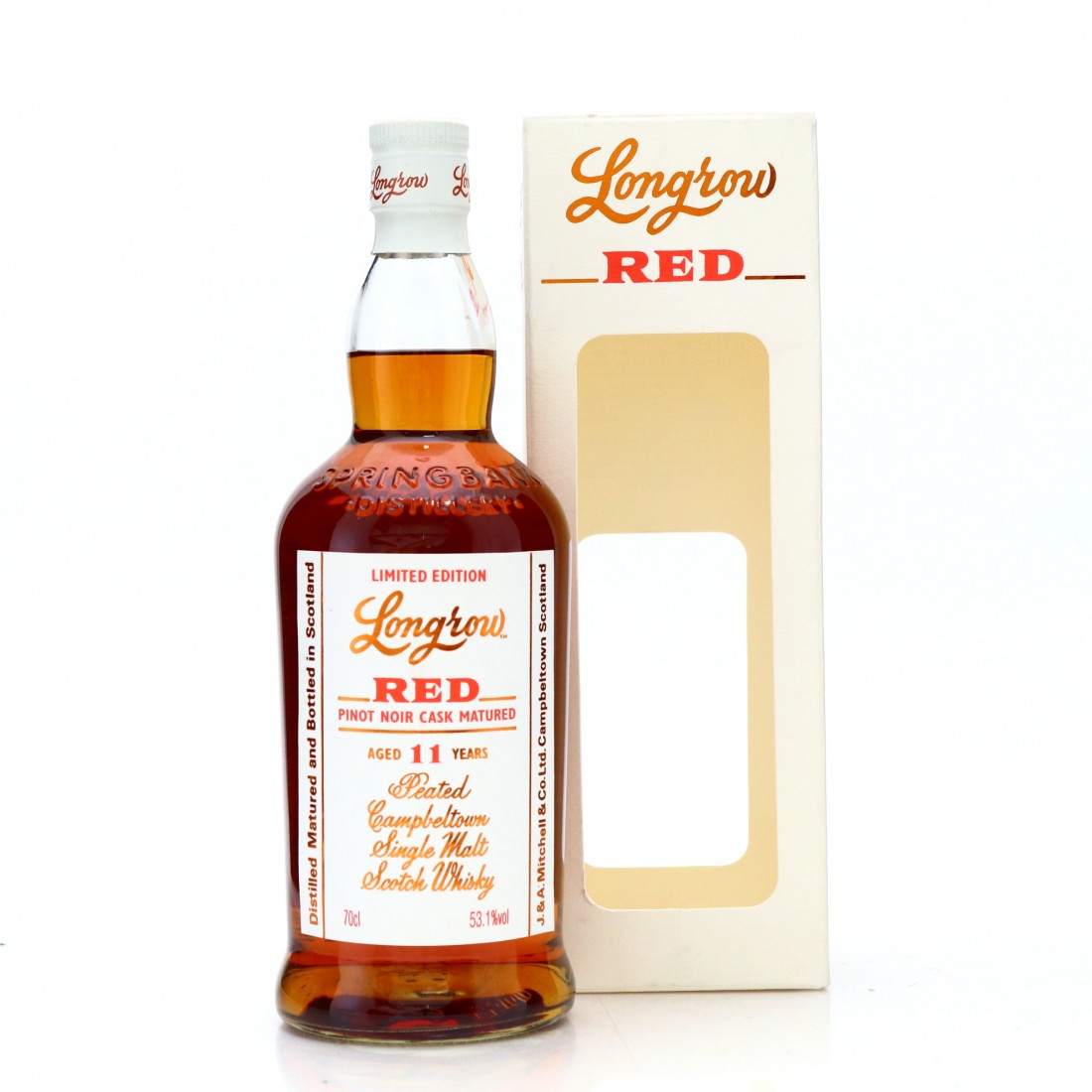 Longrow Red 11 Year Old Pinot Noir | Whisky Auctioneer