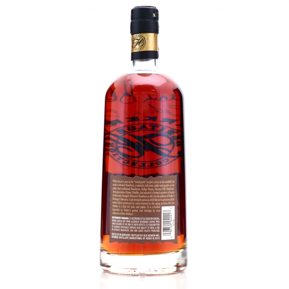 Parker's Heritage Collection 10 Year Old Wheated Mashbill Bourbon ...