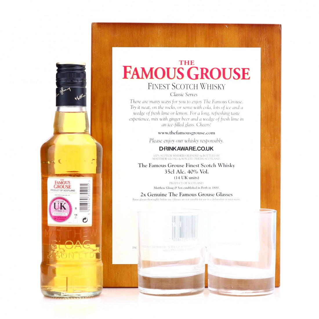 Famous Grouse 35cl Gift Pack | Whisky Auctioneer