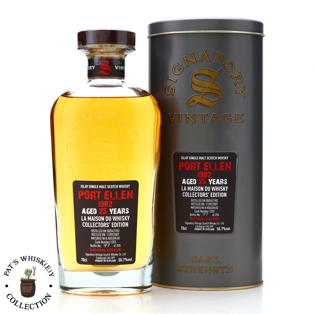 Port Ellen 1982 Signatory Vintage 25 Year Old Cask Strength / LMDW ...