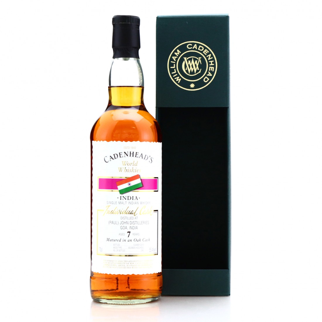 Paul John 7 Year Old Cadenhead's World Whiskies | Whisky Auctioneer