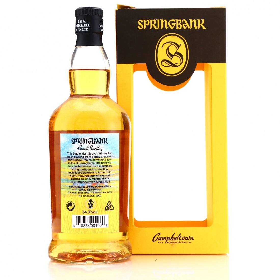 Springbank 1999 Local Barley 16 Year Old | Whisky Auctioneer