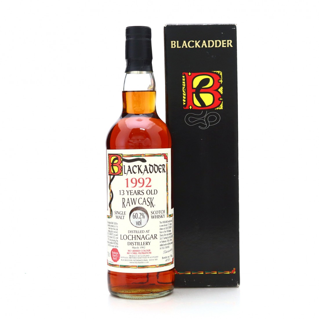 Royal Lochnagar 1992 Blackadder 13 Year Old Raw Cask | Whisky Auctioneer