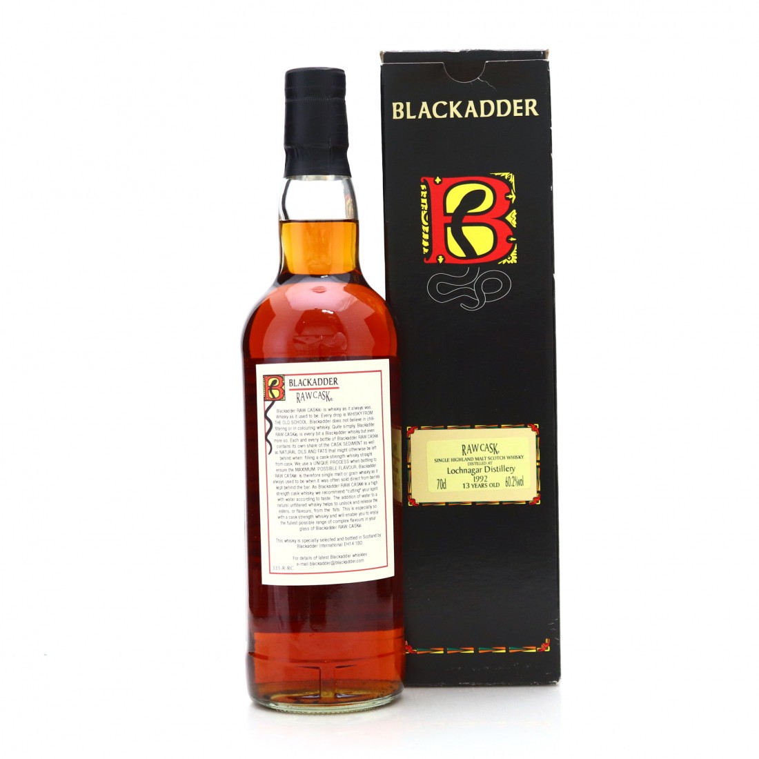 Royal Lochnagar 1992 Blackadder 13 Year Old Raw Cask | Whisky Auctioneer