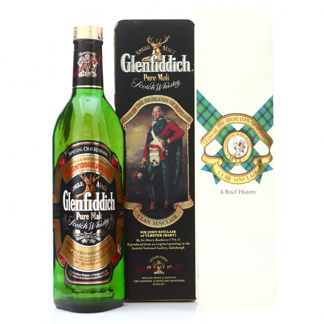 Glenfiddich Clans of the Highlands 1990s / Clan Sinclair | Whisky ...