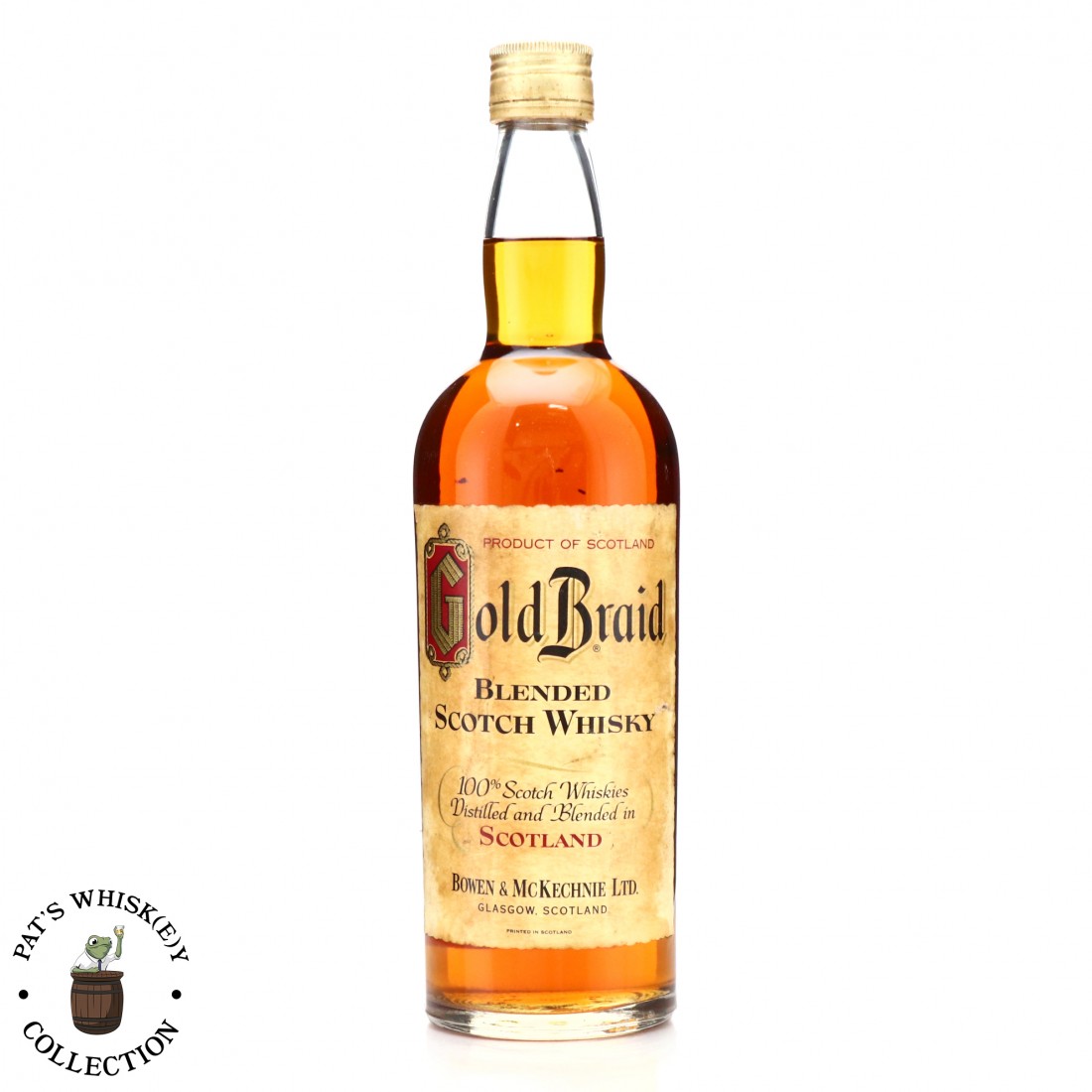 Gold Braid Scotch Whisky 1960s | Whisky Auctioneer