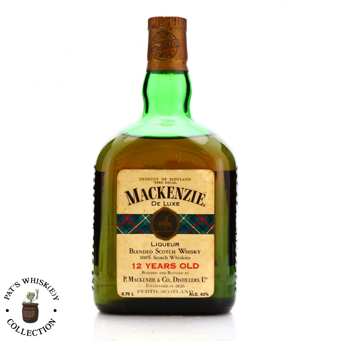 The Real Mackenzie 12 Year Old De Luxe Scotch Whisky 1960s | Whisky ...