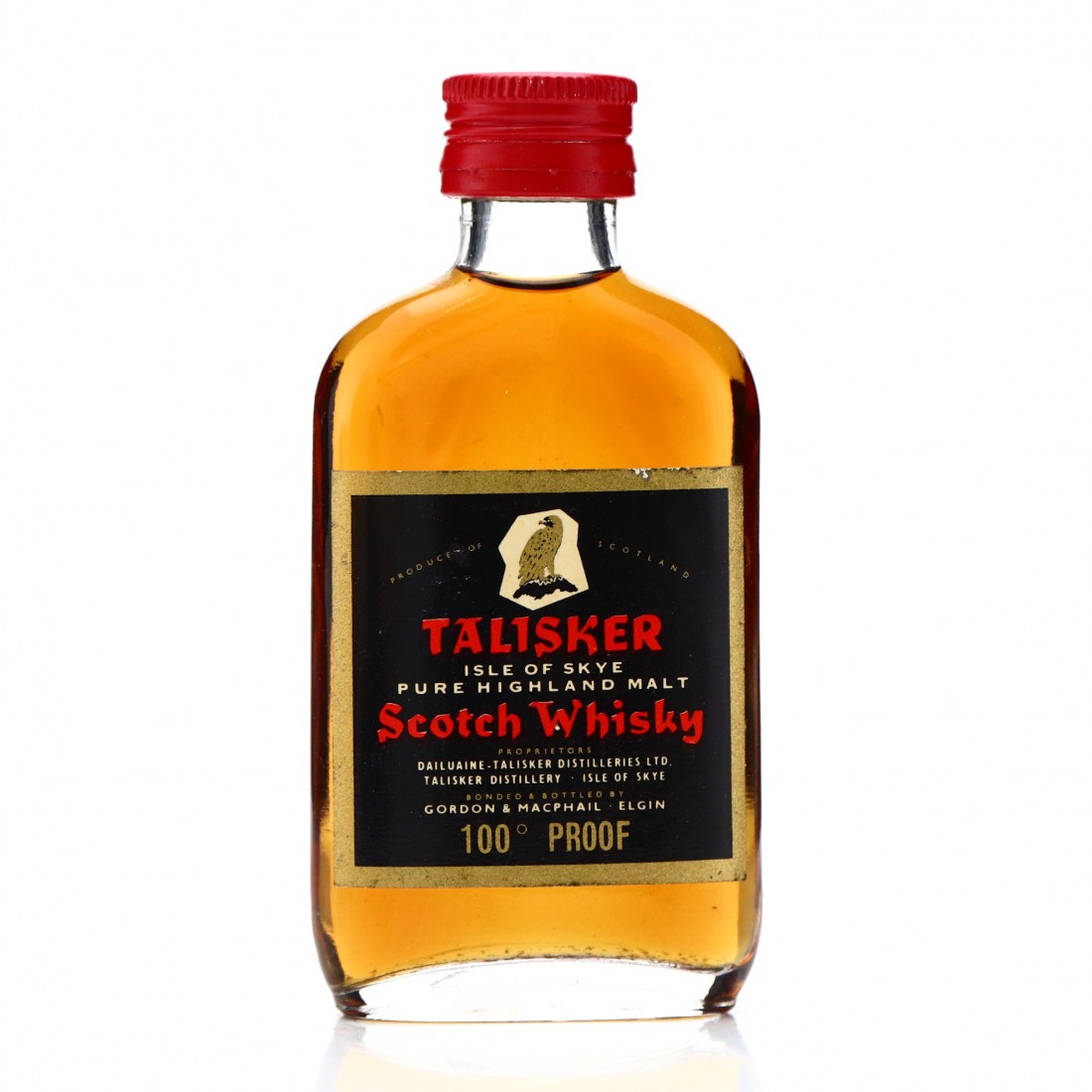 Talisker Gordon and MacPhail 100 Proof Miniature 1970s | Whisky Auctioneer