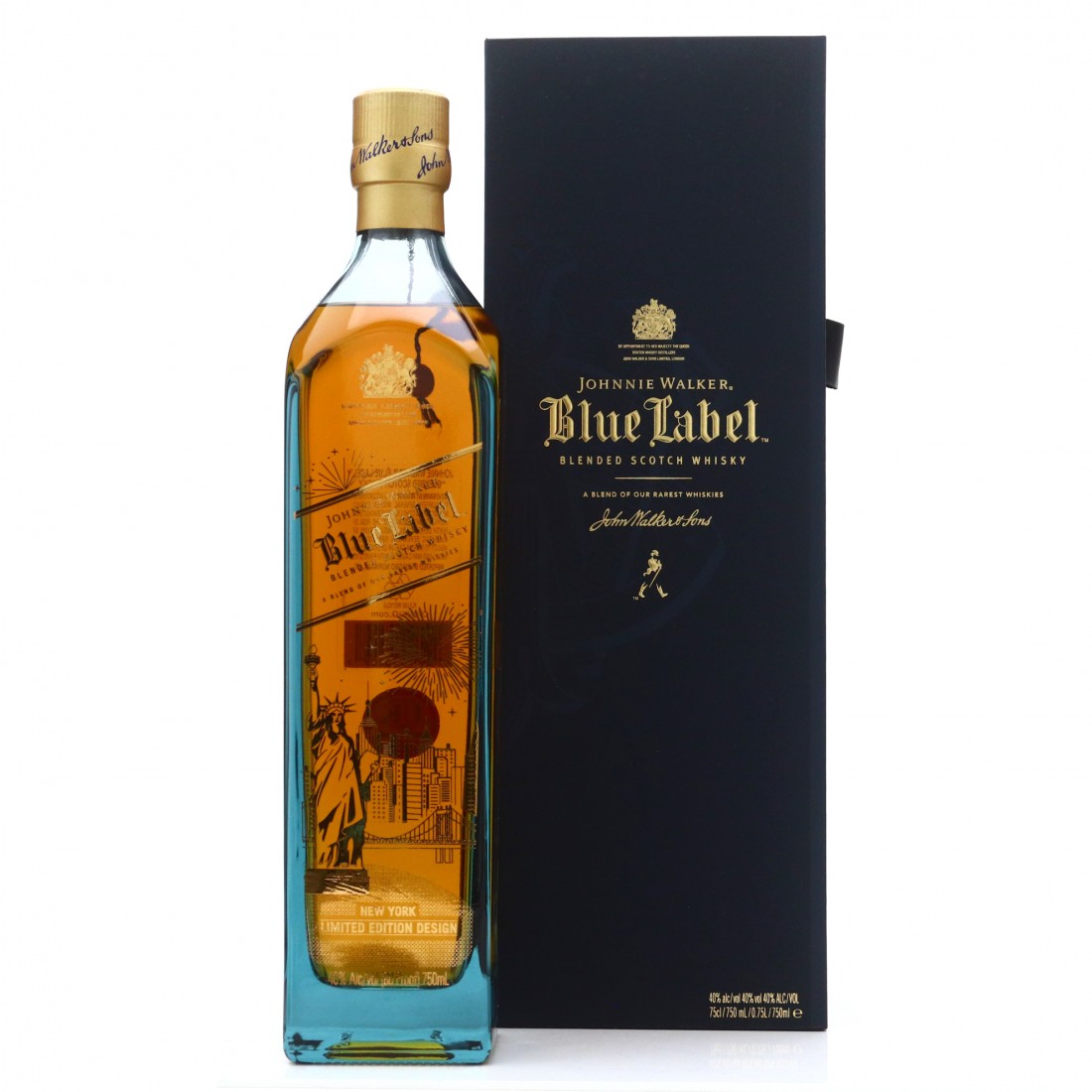 Johnnie Walker Blue Label New York Limited Edition 75cl / US Import ...
