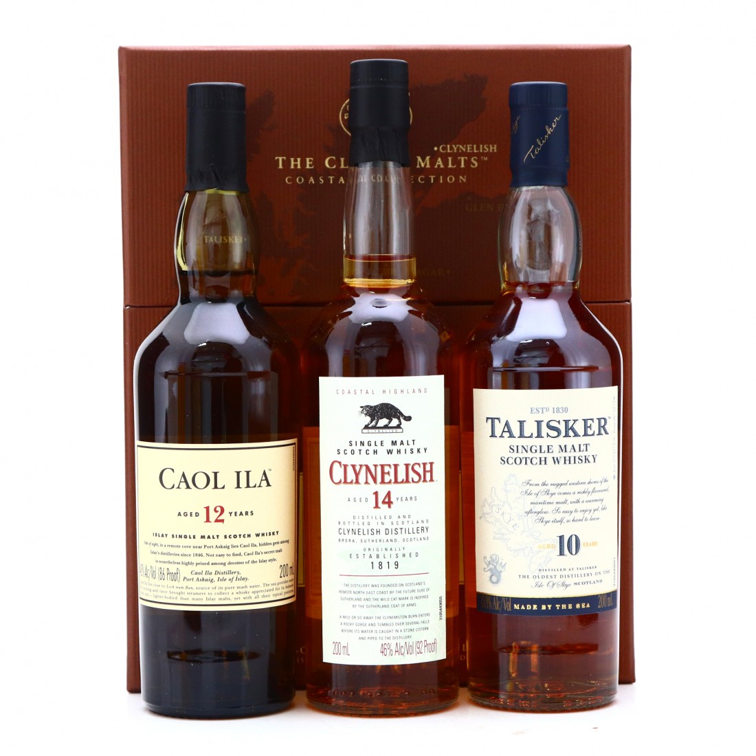 Classic Malts Collection 3 x 20cl / Caol Ila, Clynelish & Talisker ...