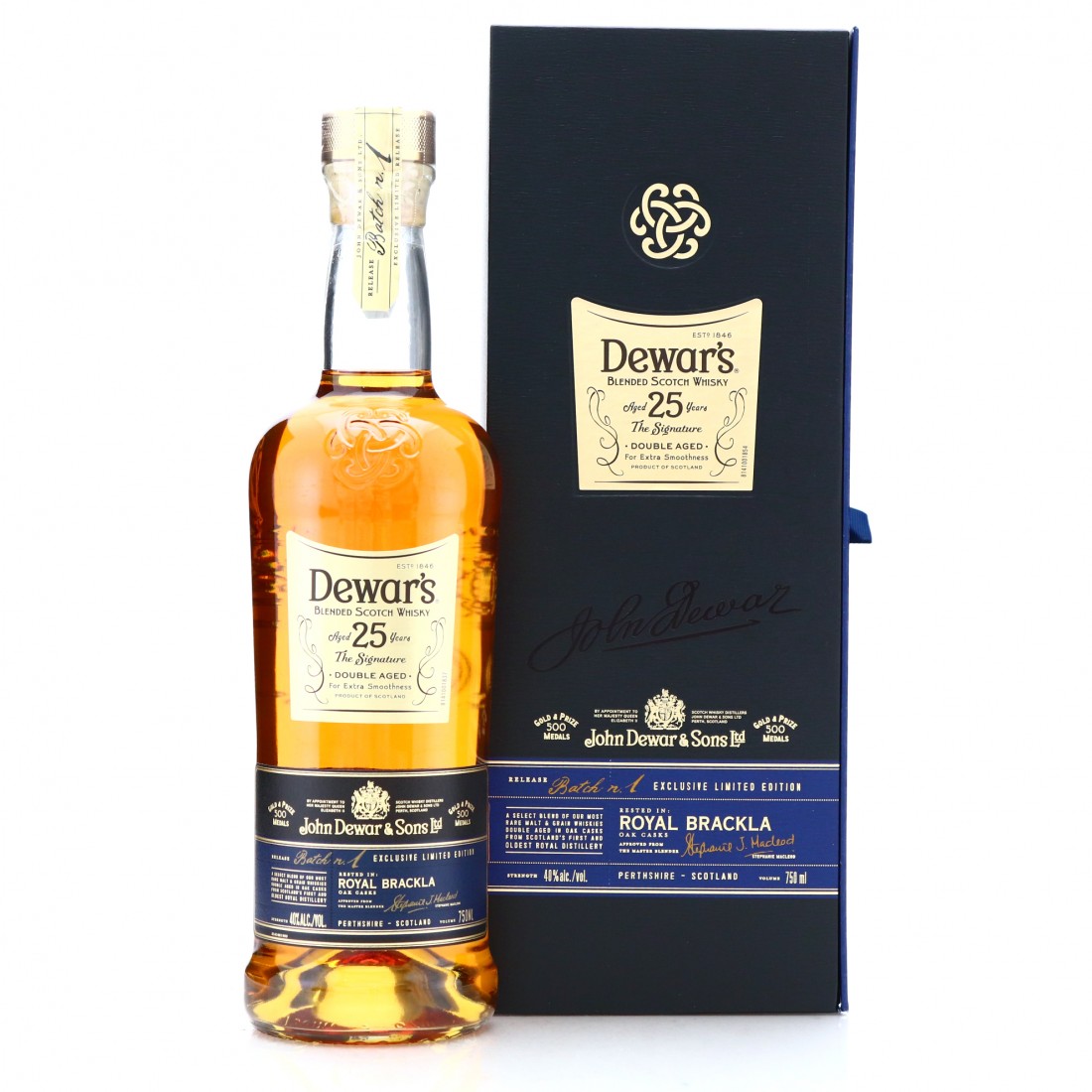 Dewar's 25 Year Old Signature / Royal Brackla Casks | Whisky Auctioneer