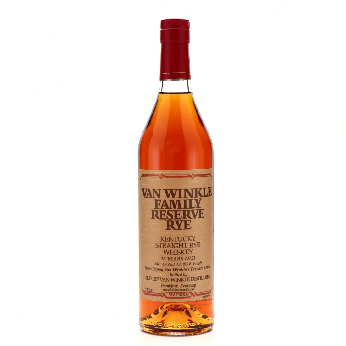 Van Winkle 13 Year Old Family Reserve Rye 2020 | Whisky Auctioneer