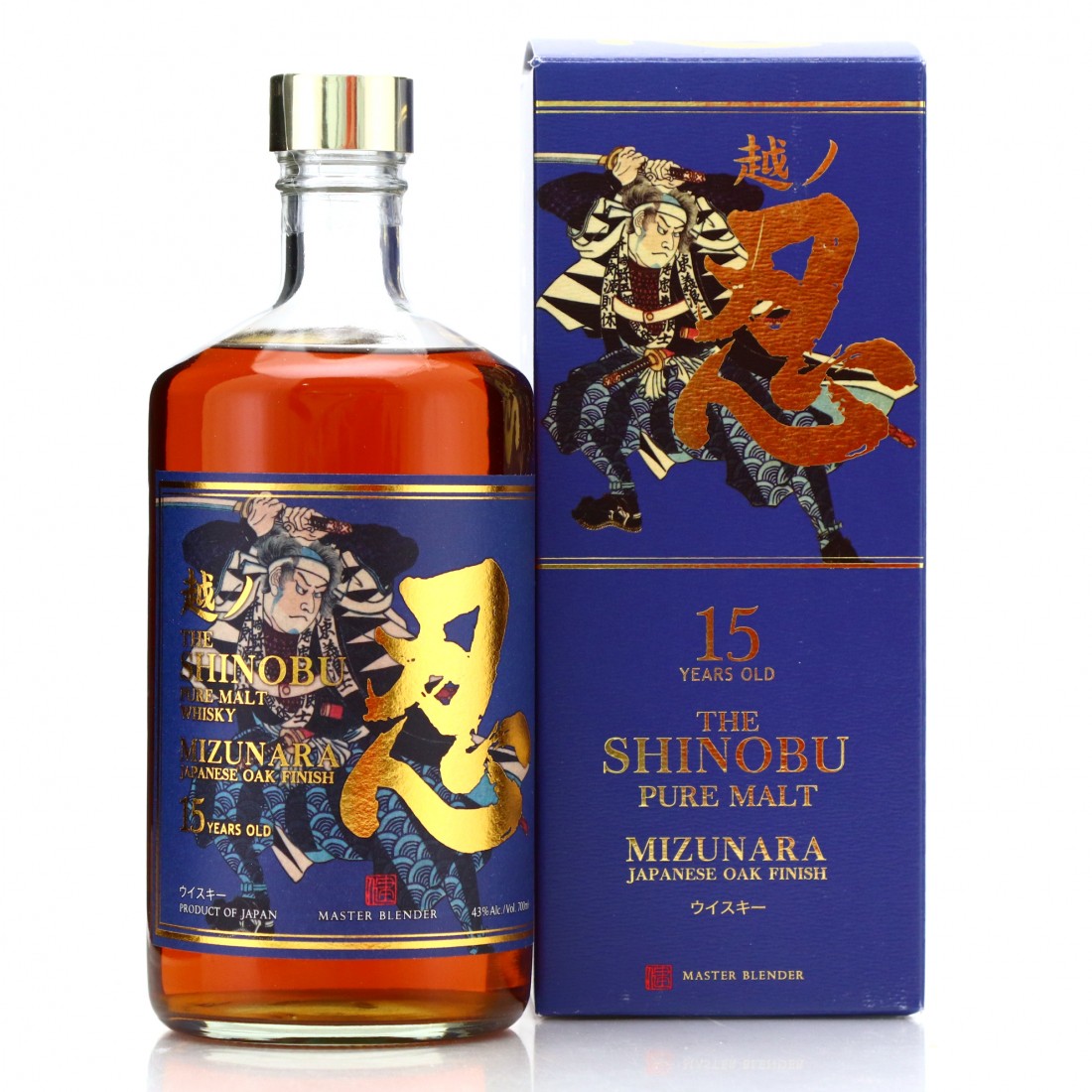 Shinobu 15 Year Old Pure Malt Mizunara Oak | Whisky Auctioneer