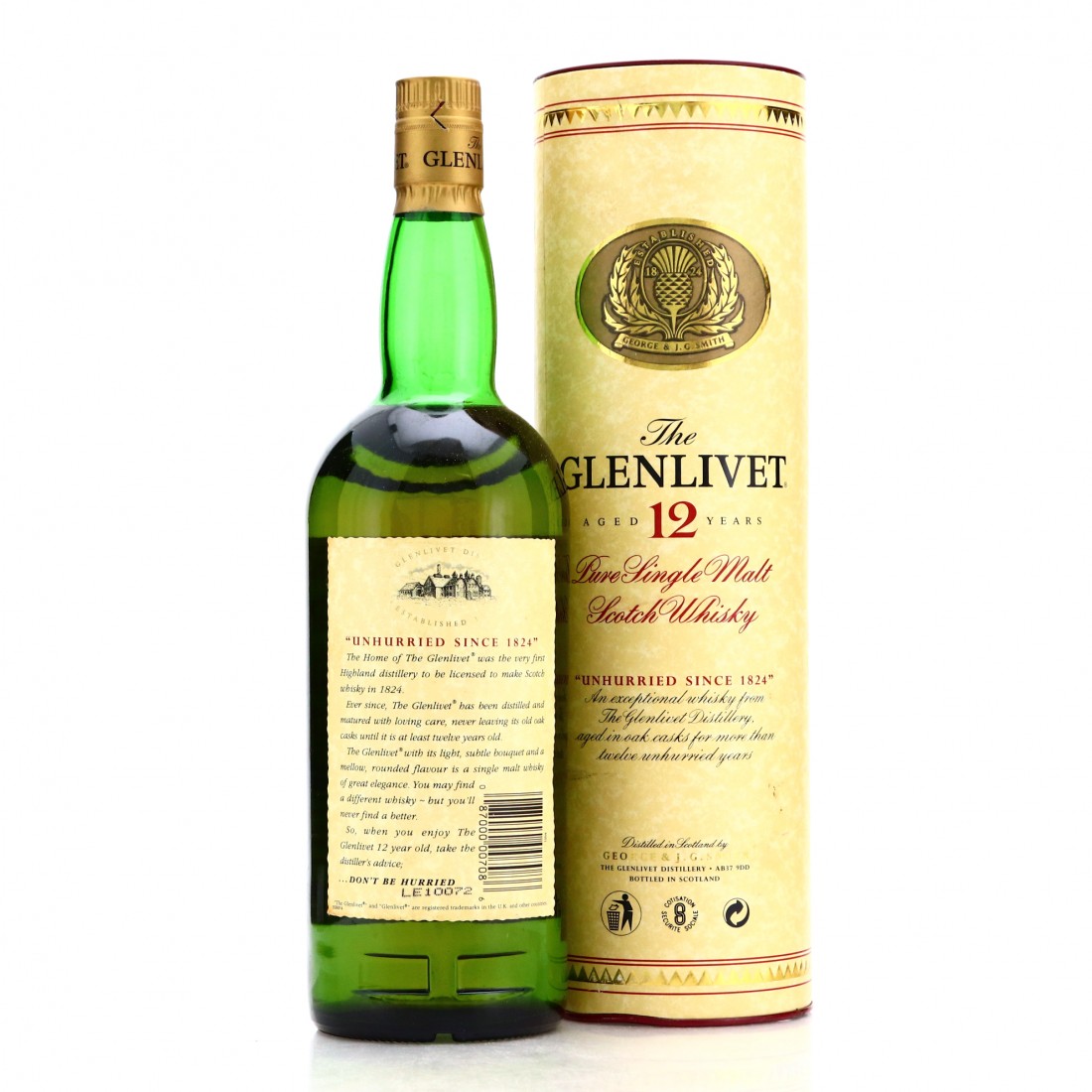 Glenlivet 12 Year Old 1 Litre 1990s | Whisky Auctioneer
