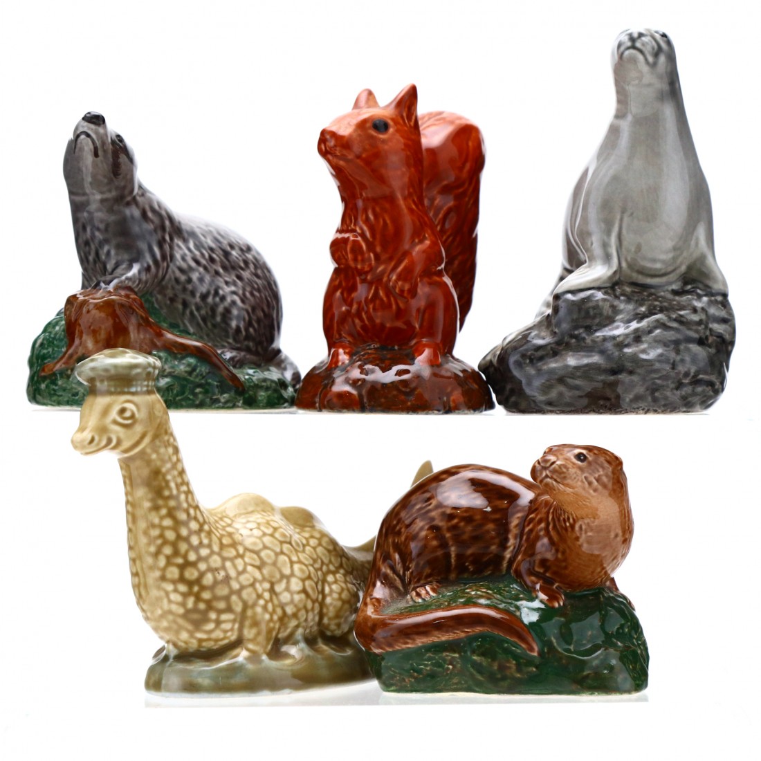 Beneagles Scotch Whisky Ceramic Miniatures x 5 | Whisky Auctioneer