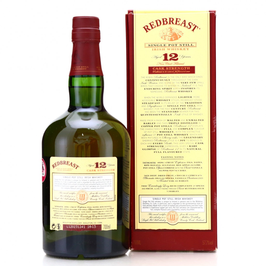Redbreast 12 Year Old Cask Strength B1/11 | Whisky Auctioneer