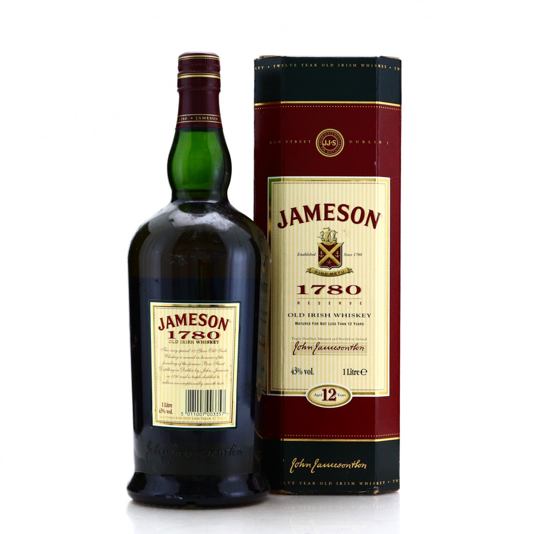 Jameson '1780' Reserve 12 Year Old 1 Litre | Whisky Auctioneer