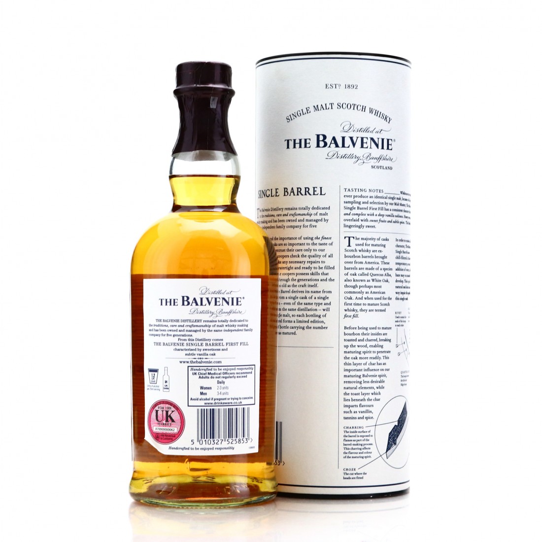 Balvenie 12 Year Old First Fill Single Barrel #3191 | Whisky Auctioneer