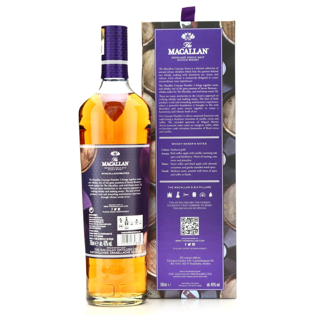 Macallan Concept Number 2 / Music | Whisky Auctioneer