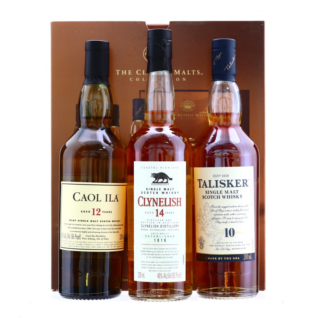 Classic Malts Collection 3 x 20cl / Caol Ila, Clynelish & Talisker - US ...