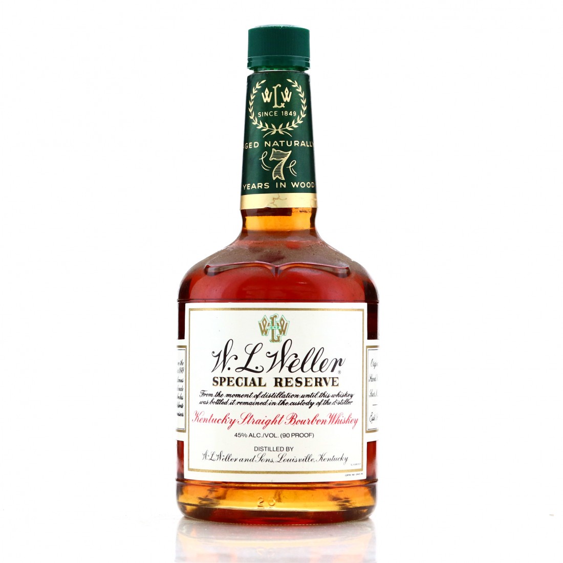 W.L. Weller 7 Year Old Special Reserve 1995 / Stitzel-Weller | Whisky ...