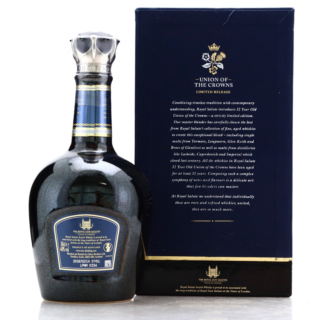 Chivas Royal Salute 32 Year Old Union of the Crowns 50cl | Whisky ...